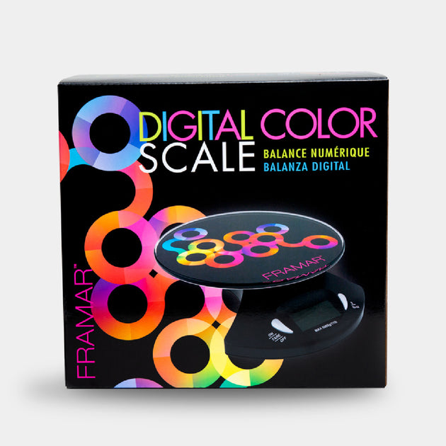 FRAMAR Digital Color Scale -vaaka – Hiustuote.fi
